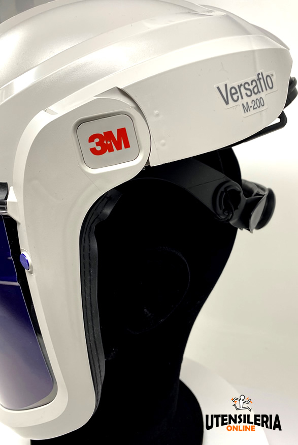 Elmetto sicurezza 3M Versaflo M-206 schermo protezione e bordo di ...