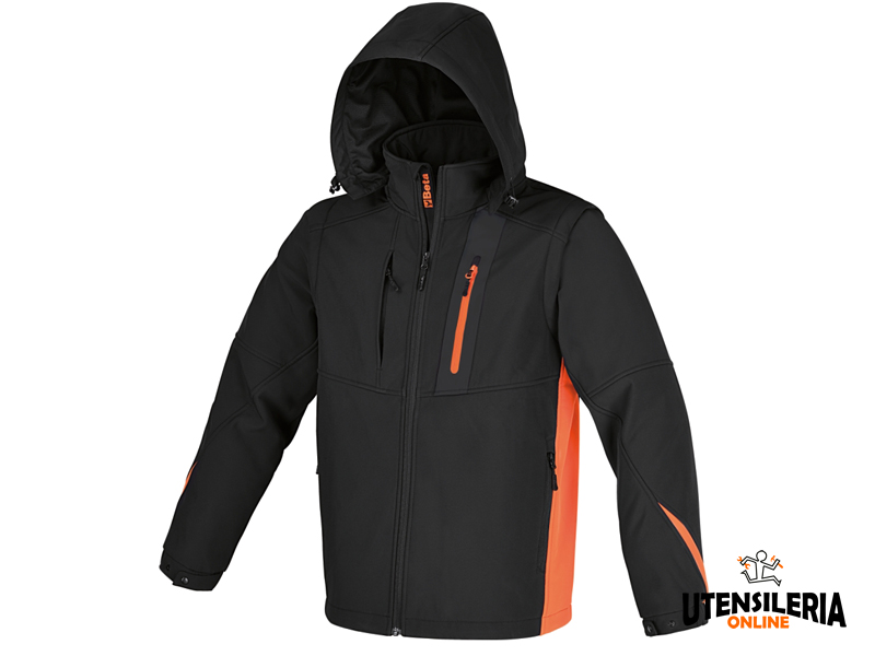 Giacca da lavoro Softshell con cappuccio Beta 7659N impermeabile e antivento, (tg. S-3XL ...