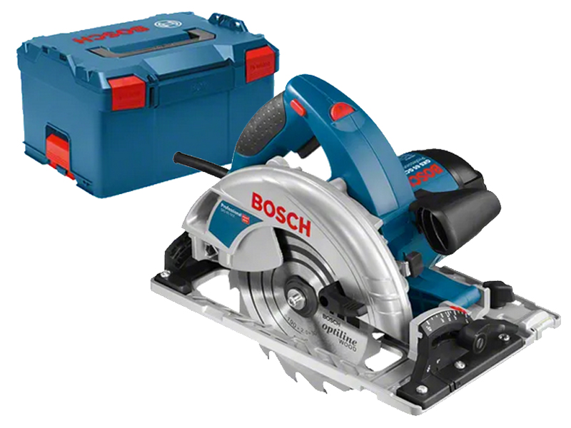 Bosch Sega circolare elettrica GKS 65 GCE 1800W lama 190mm in L-Boxx ...
