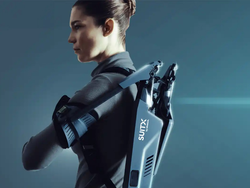 Esoscheletro passivo SuitX IX Shoulder Air per supporto arti superiori ...