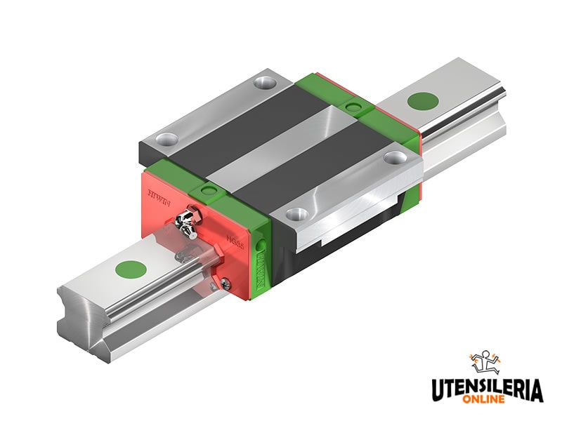 Pattino per guida lineare Hiwin HGW30HCZOC esecuzione a flangia ...