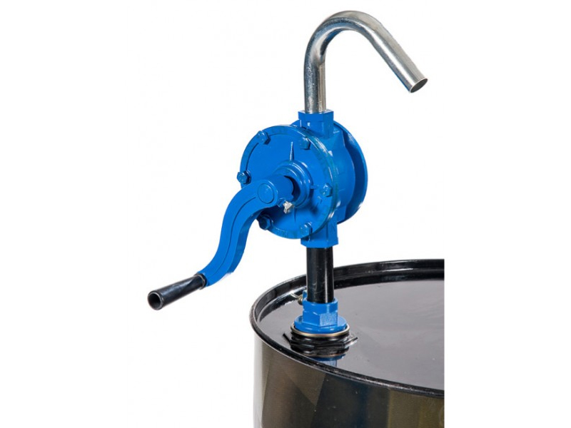 Pompa manuale rotativa in alluminio Meclube per carburanti [027-3705-000]