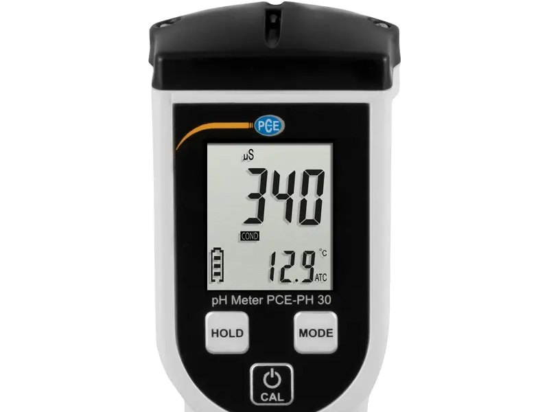 Misuratore di pH PCE Instruments PCE-PH 30 con sensori intercambiabili ...