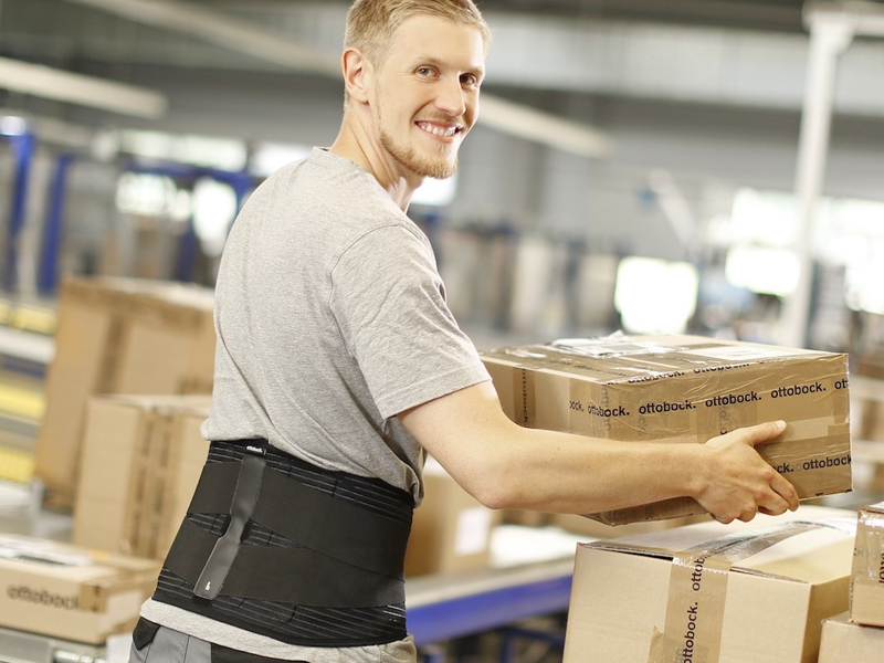 Supporto lombare SuitX CX Soft Back per movimentazione carichi leggeri ...